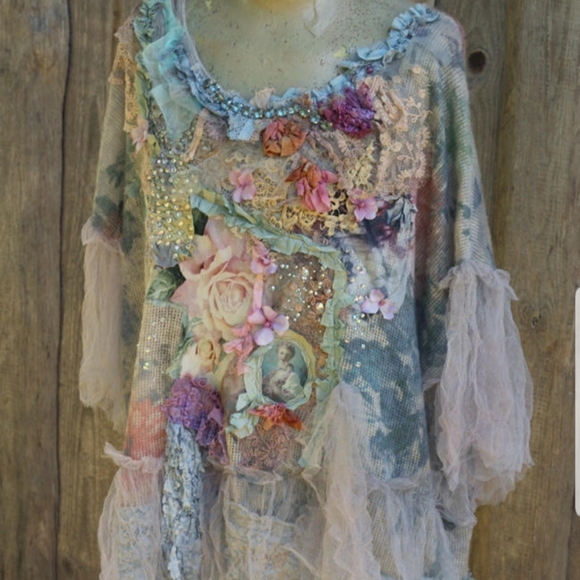 Tops | Plus Size Beaded Tunic | Poshmark